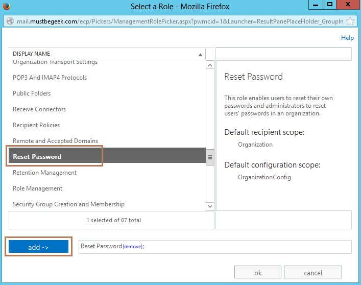How To Reset User Password From Exchange 2013 And 2016 It s Simple When You Know How