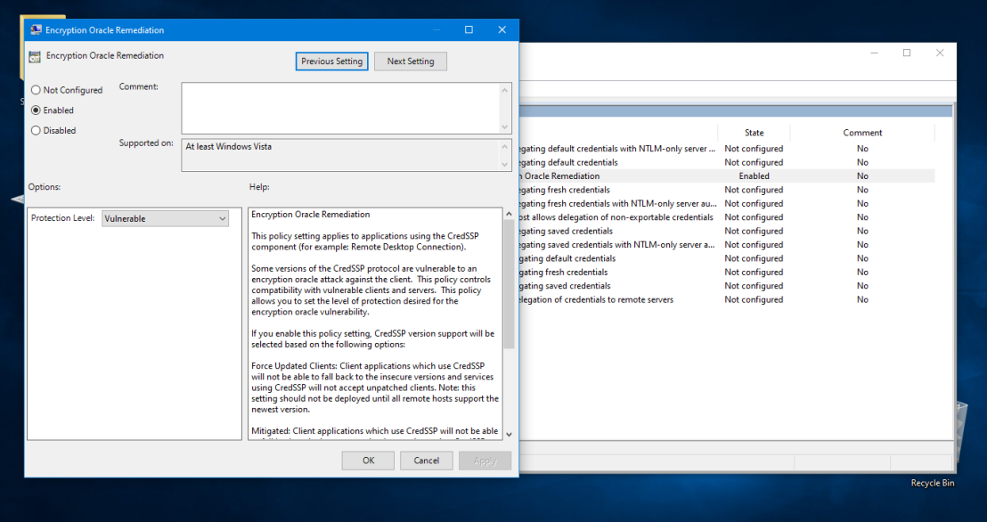 hyper v remote desktop connection an authentication error has occurred ...