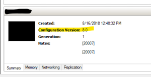 How To Update Hyper-V Configuration Version with Powershell – It`s simple when you know how